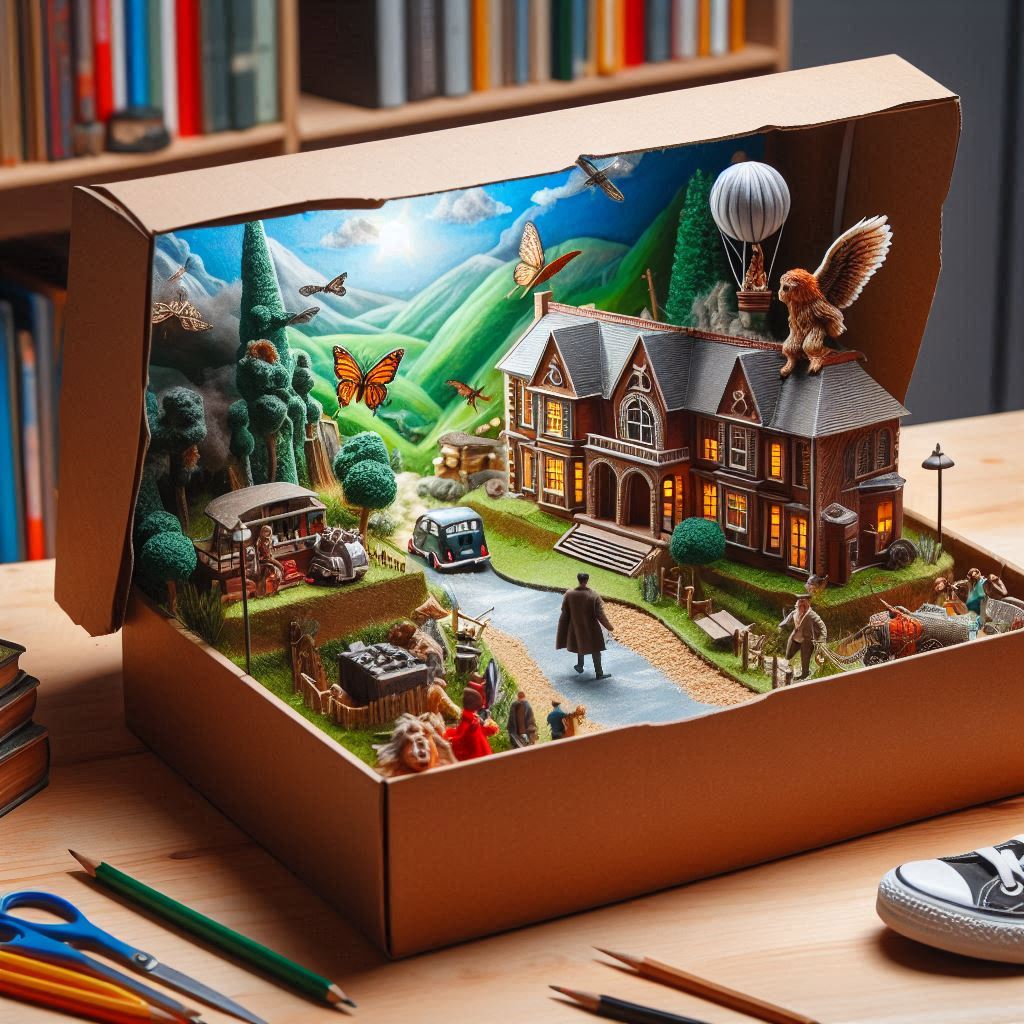 Building Your Shoebox Diorama :Step-by-Step Instructions – Hobby Foam ...