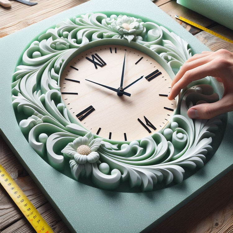 DIY Wall Clock Using XPS Foam: A Step-by-Step Guide – Hobby Foam Supplies