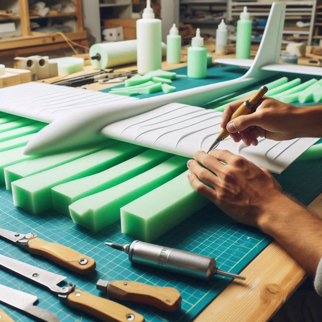 Scratch building an RC Model Aircraft with XPS Foam – Hobby Foam Supplies